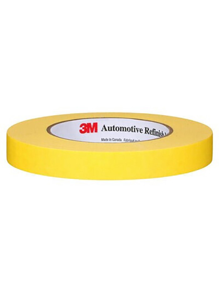 3M™ Automotive Refinish Masking Tape 06652, 4.57 in x 180 ft (18 mm x 55 m)
